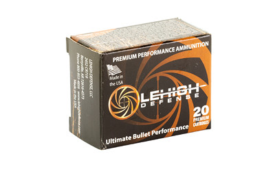 Lehigh Defense Xtreme Defense .380 ACP 68-Grain Fluid Transfer ...