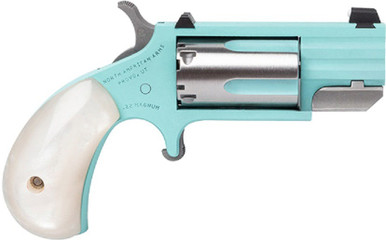 North American Arms Pug 22 Magnum Revolver with Turquoise Cerakote ...