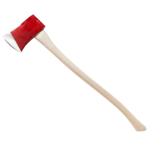 Council tool Fireman’s Flathead Axe; 36 in. Curved Wooden Handle