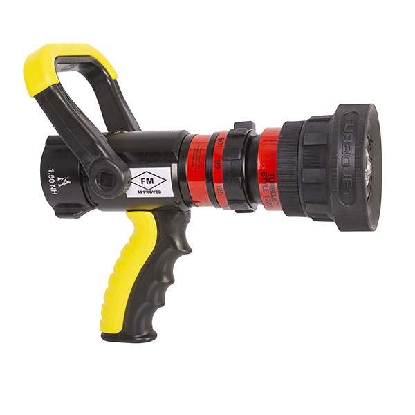 Akron Brass Turbojet Handline Nozzle with 1.5" inlet, NH threads, 30 ...