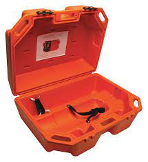 Dräger SCBA Rigid Orange Storage Case - FYR-TEK