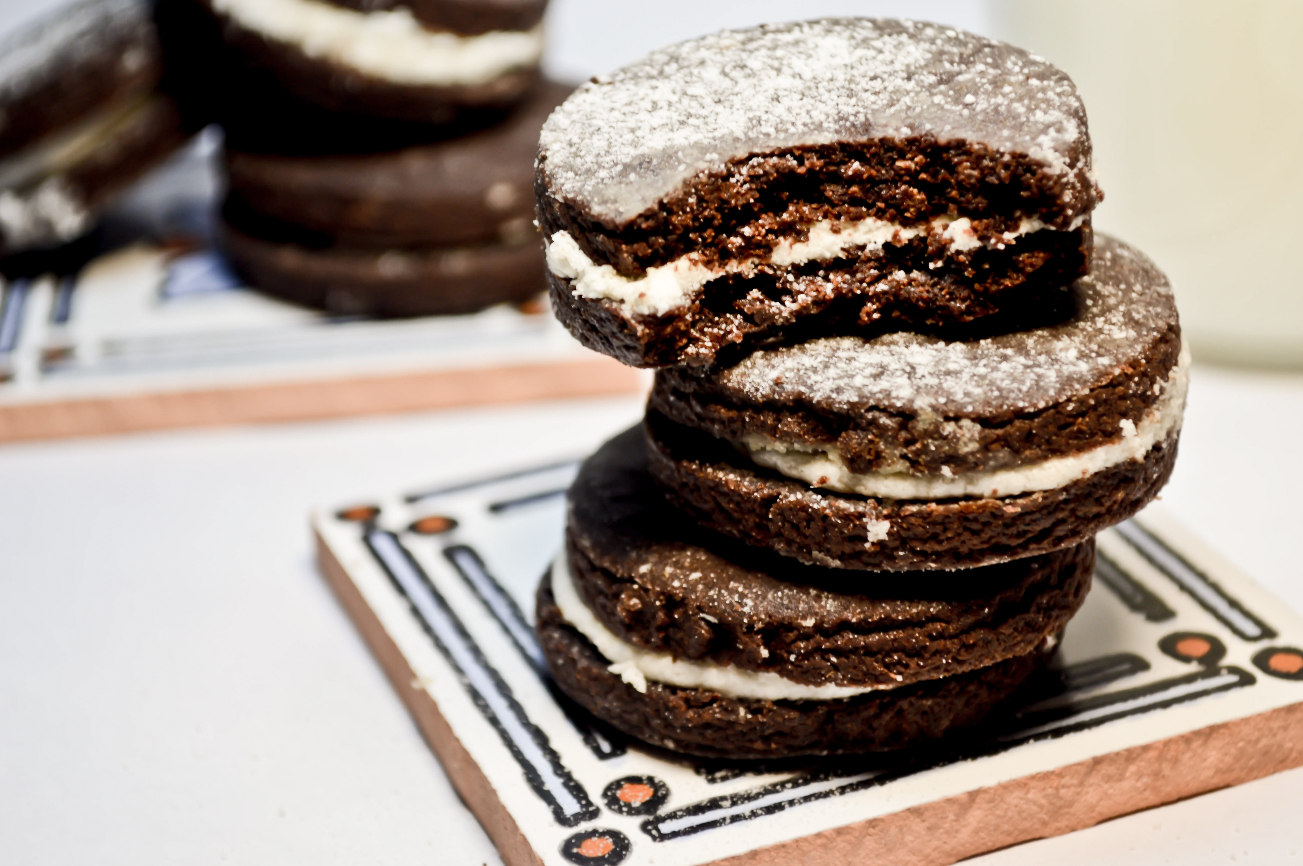 Sandwich Cookies Recipe - Santa Barbara Chocolate