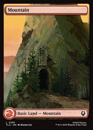 Mountain (TLA) (Full Art) (#295) - Magic Palace TCG Store