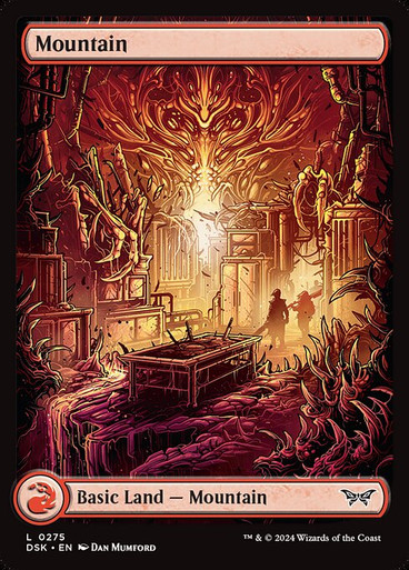 Mountain (DSK) (Foil) (Full Art) (#275) - Magic Palace TCG Store