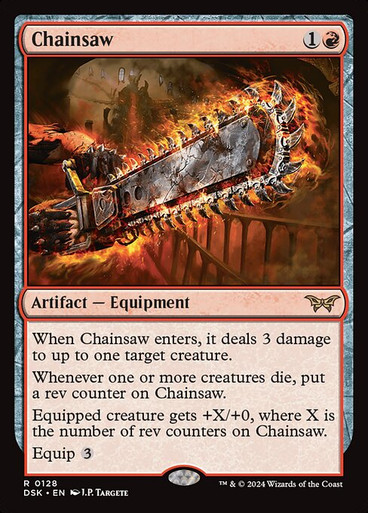 Chainsaw (DSK) (#128) - Magic Palace TCG Store