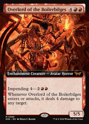 Overlord of the Boilerbilges (DSK) (Extended Art) (#380) - Magic Palace ...