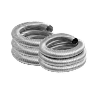 DuraFlex Smooth Wall Stainless Steel Liner - 5.5" x 35' - Modern Hearth ...