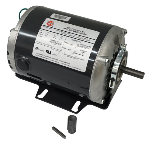 48 Frame Belt Drive Fan & Blower Motor, 1/2 HP, 115V, 1725 RPM, 1.5 ...