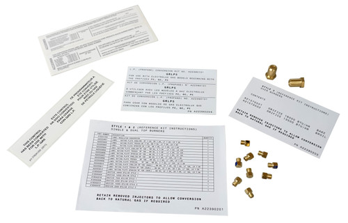 Range Natural Gas to LP Propane Conversion Kit fits Electrolux, GRLP5 ...
