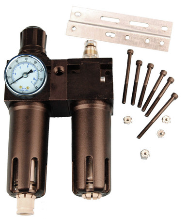 Metal Works Filter Regulator Lubricator with Air Take-Off 4