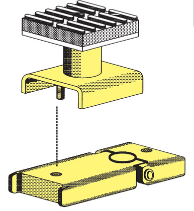 5″ Slip-Over Extension with Pad SPR