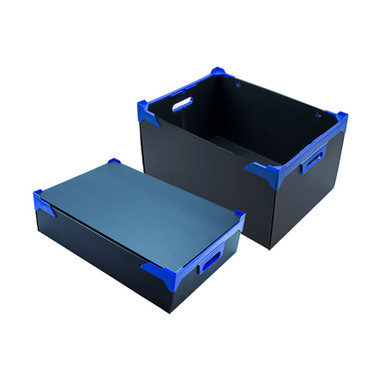510x360mm Correx Stackable Storage Boxes | NV Boxes