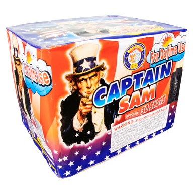 Captain Sam - Daytime Parachute 30-Shot Fun