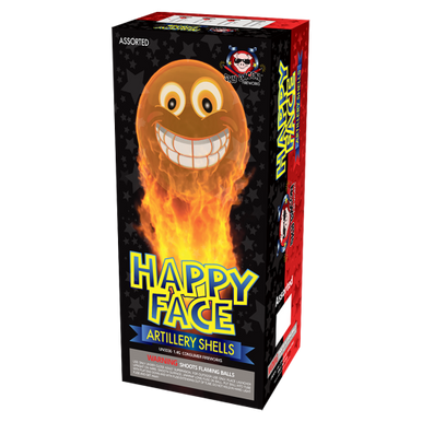 Happy Face Ball Shells - Amazing Show with Special Effects