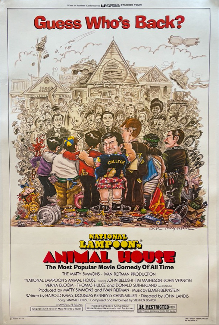 Animal House Re-Release (1979) on Linen