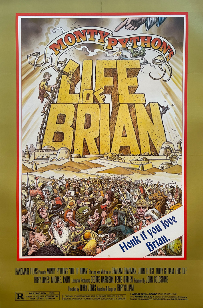 Monty Python Life of Brian 1979 Style B Movie Poster