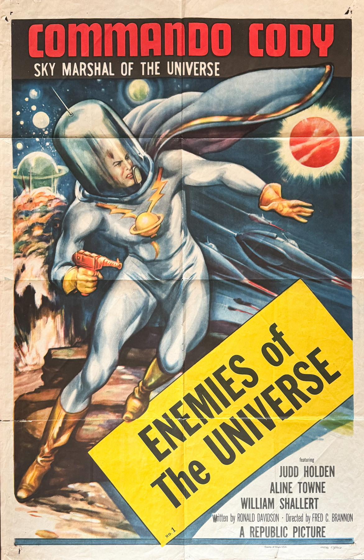 Commando Cody-Enemies of the Universe (1953)