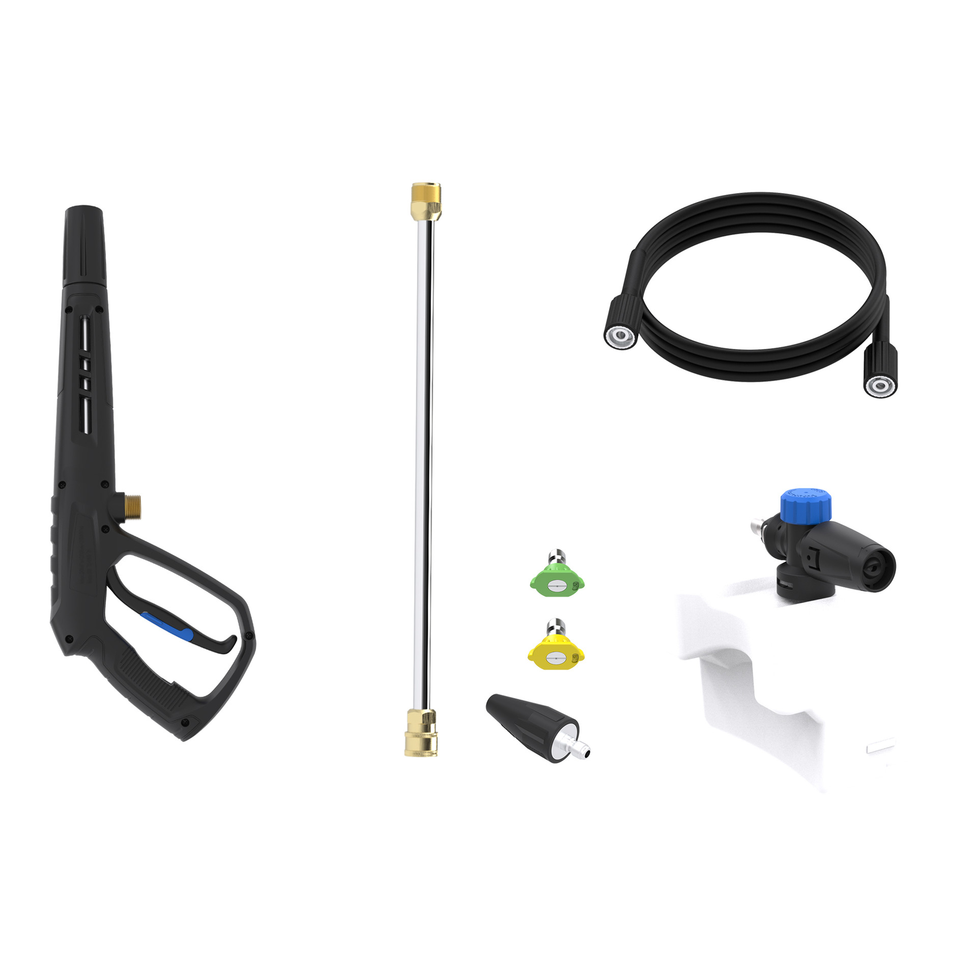 AR Blue Clean XWM2300, Electric Pressure Washer-2300 Max PSI, 1.3 Max ...