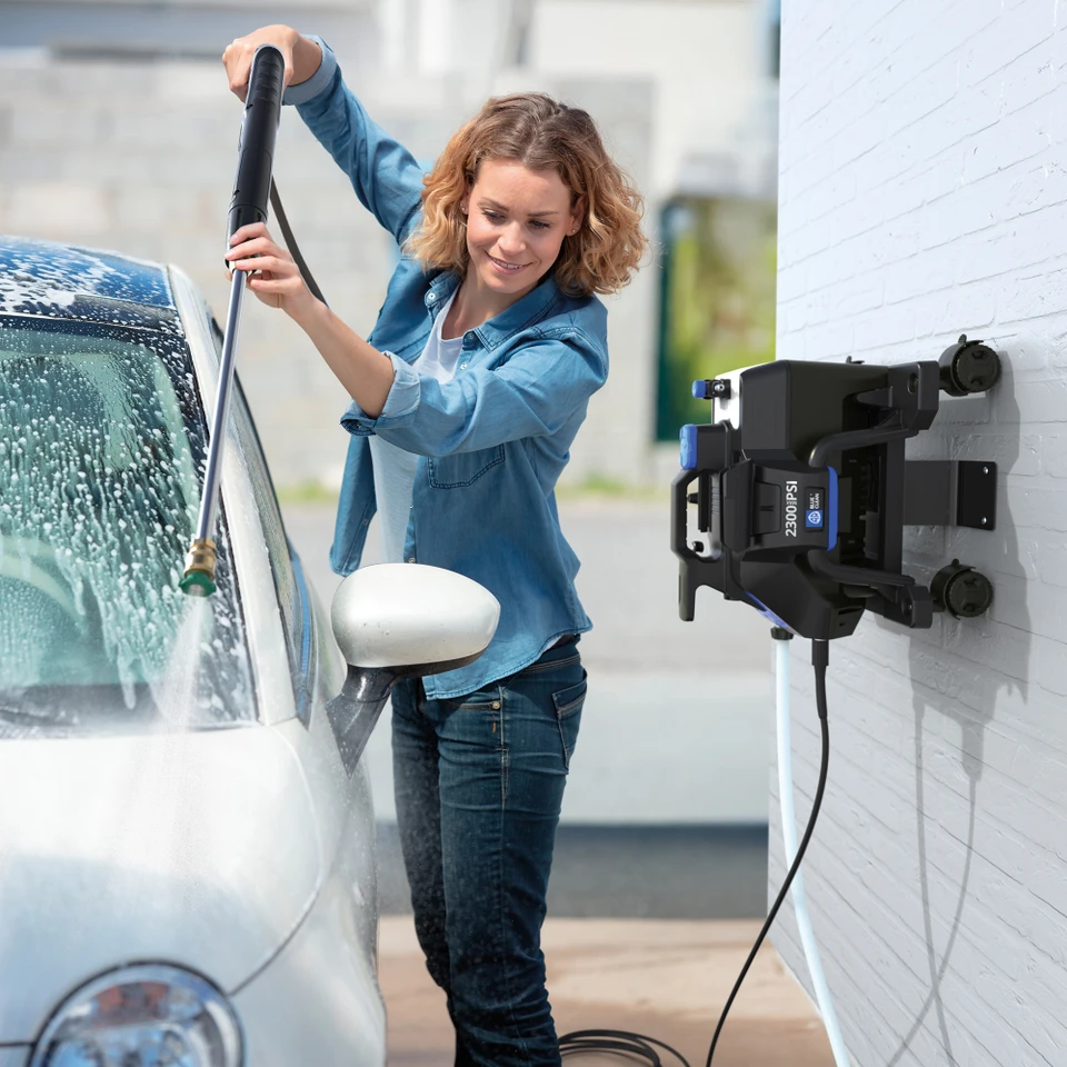 AR Blue Clean XWM2300, Electric Pressure Washer-2300 Max PSI, 1.3 Max ...
