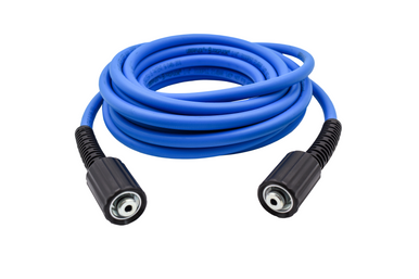 AR Blue Clean PW909UFH-BLUE, 25' Uber-Flex Pressure Washer Hose Kit (1/ ...
