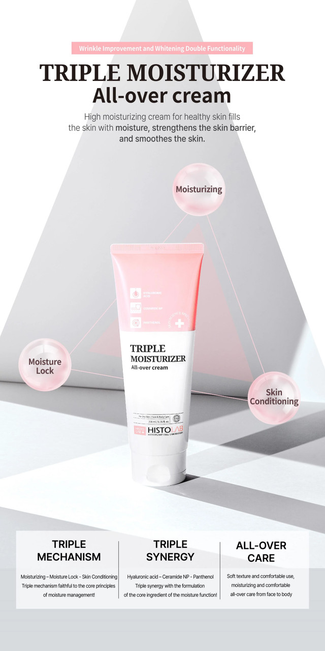 HISTOLAB Triple Moisturizer All-Over Cream