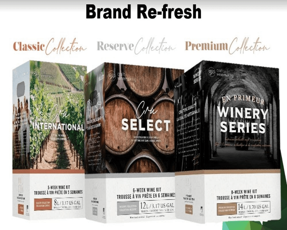 Making Wine - Wine Ingredient Kits - RJ Spagnols CraftWine Kits ...