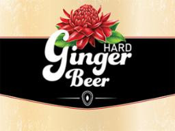 Hard Ginger Bottle Labels - 30 Pack
