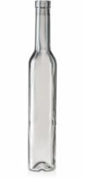 375mL Clear Bellissima Bottles Cork Finish, 12/Case