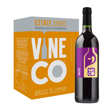 VineCo Estate Series™ Argentina Malbec Wine Making Kit by Southern Homebrew