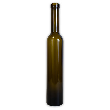 375mL Antique Green Bellissima Bottles Cork Finish, 12/Case
