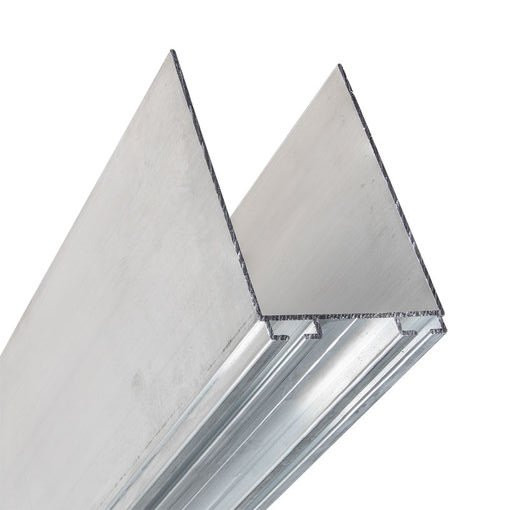 Aluminum Garage Door Bottom Seal Retainer | A1830-01-W