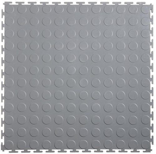 Lock Tile Coin Pattern 19-5/8" x 19-5/8" x 1/4" | Flexible Interlocking ...
