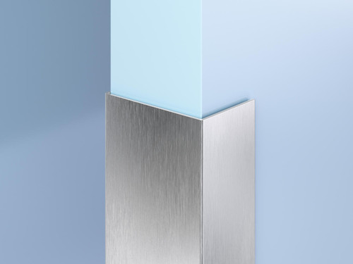 Corner Guard End Cap Wall Protectors | Brushed Mill Aluminum 5052 18 ...