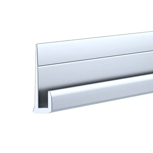 Aluminum J-Cap – 1/4″ Face for 1/8″ Material | Metal Finished Edging