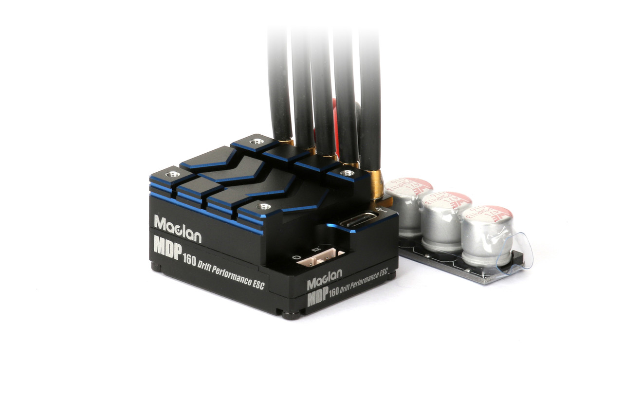 Maclan MDP 160 Drift Performance ESC (Black/Blue) - Hobby Authority ...