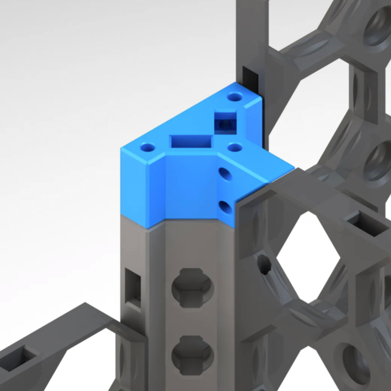 T - Front Side End Cap - Multiboard Beam