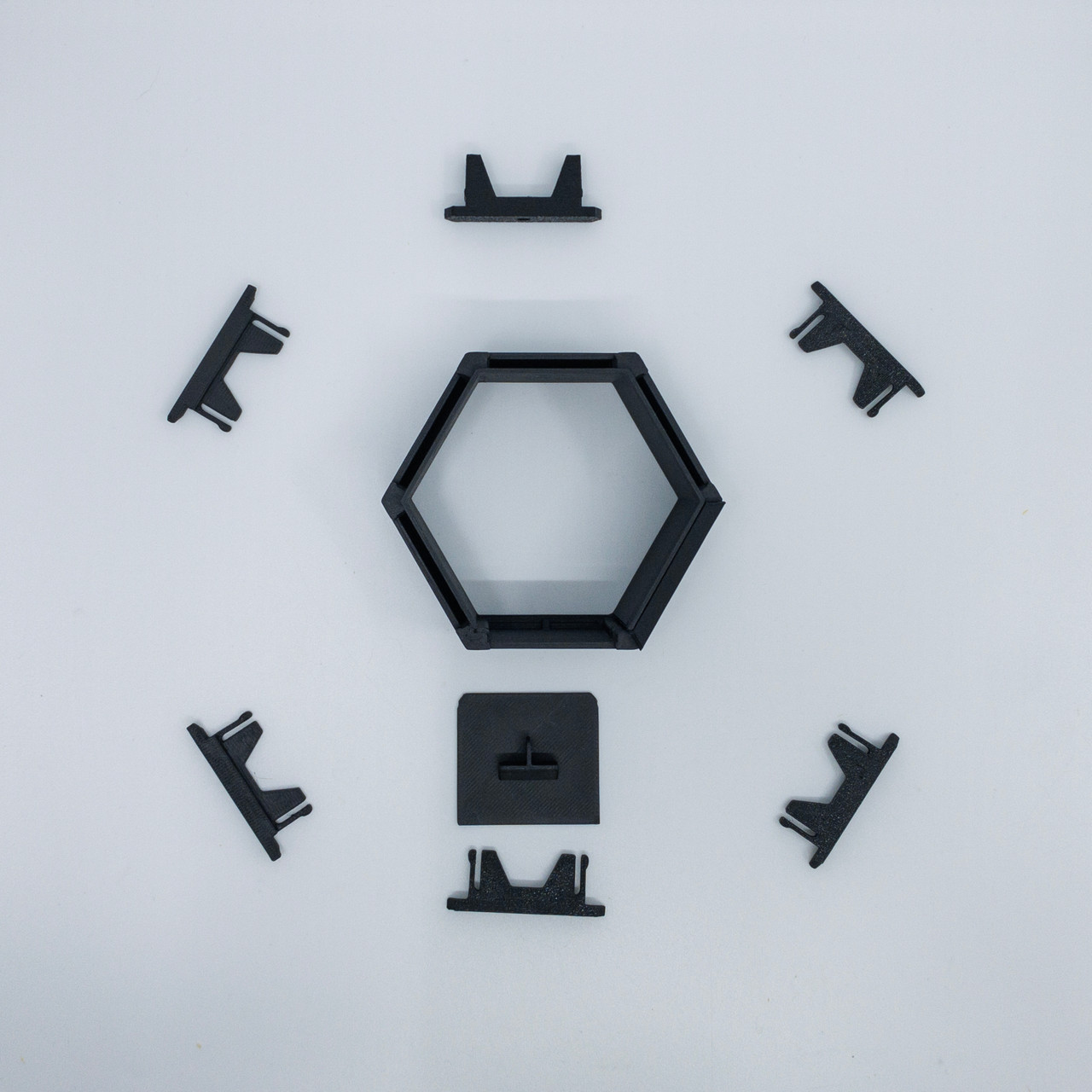 Minifigure Hexagon Display kit