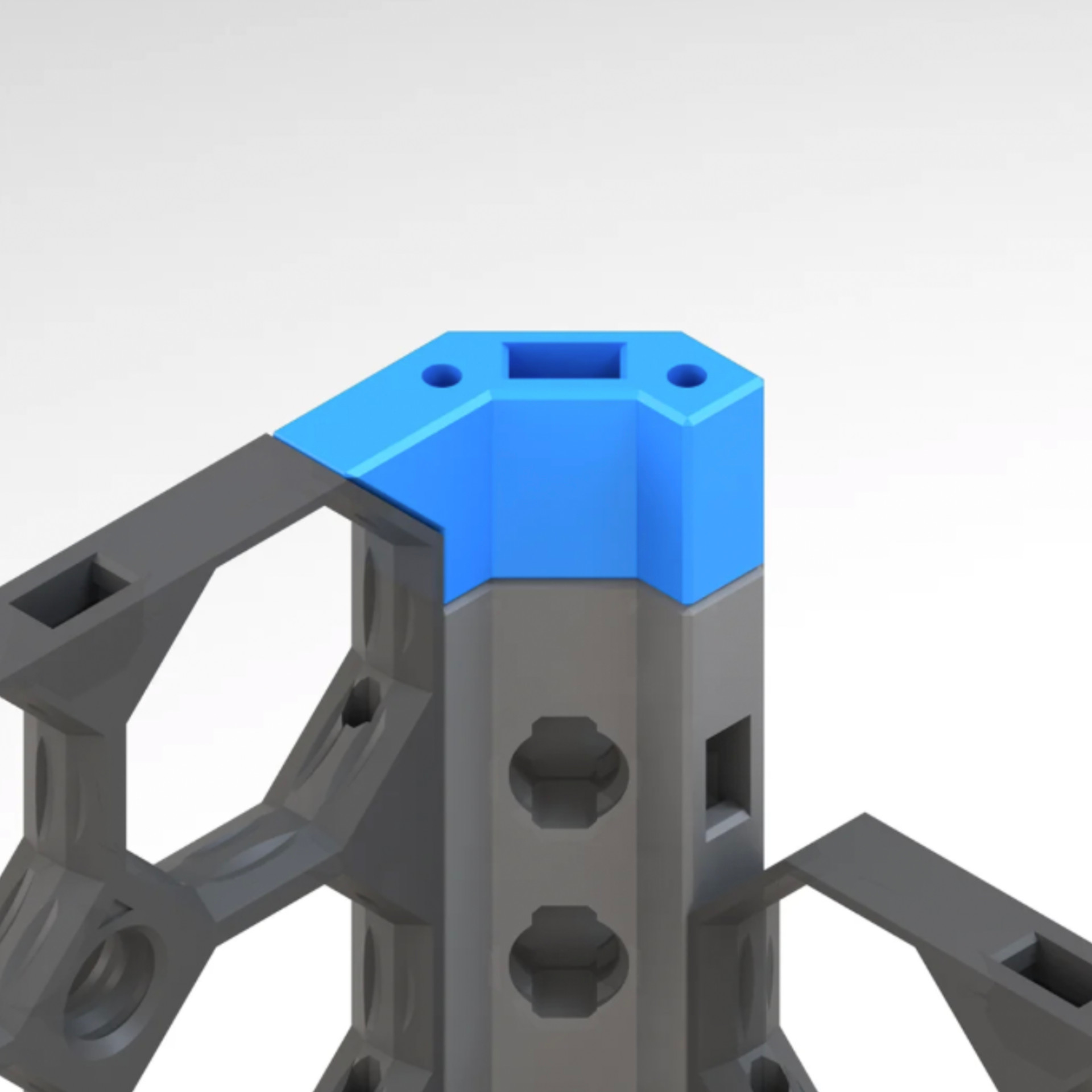 L - Left Side - End Cap - Multiboard Beam