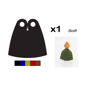 Cape for LEGO minifigures "Soft" (Classic shape) - Minithingsforlife