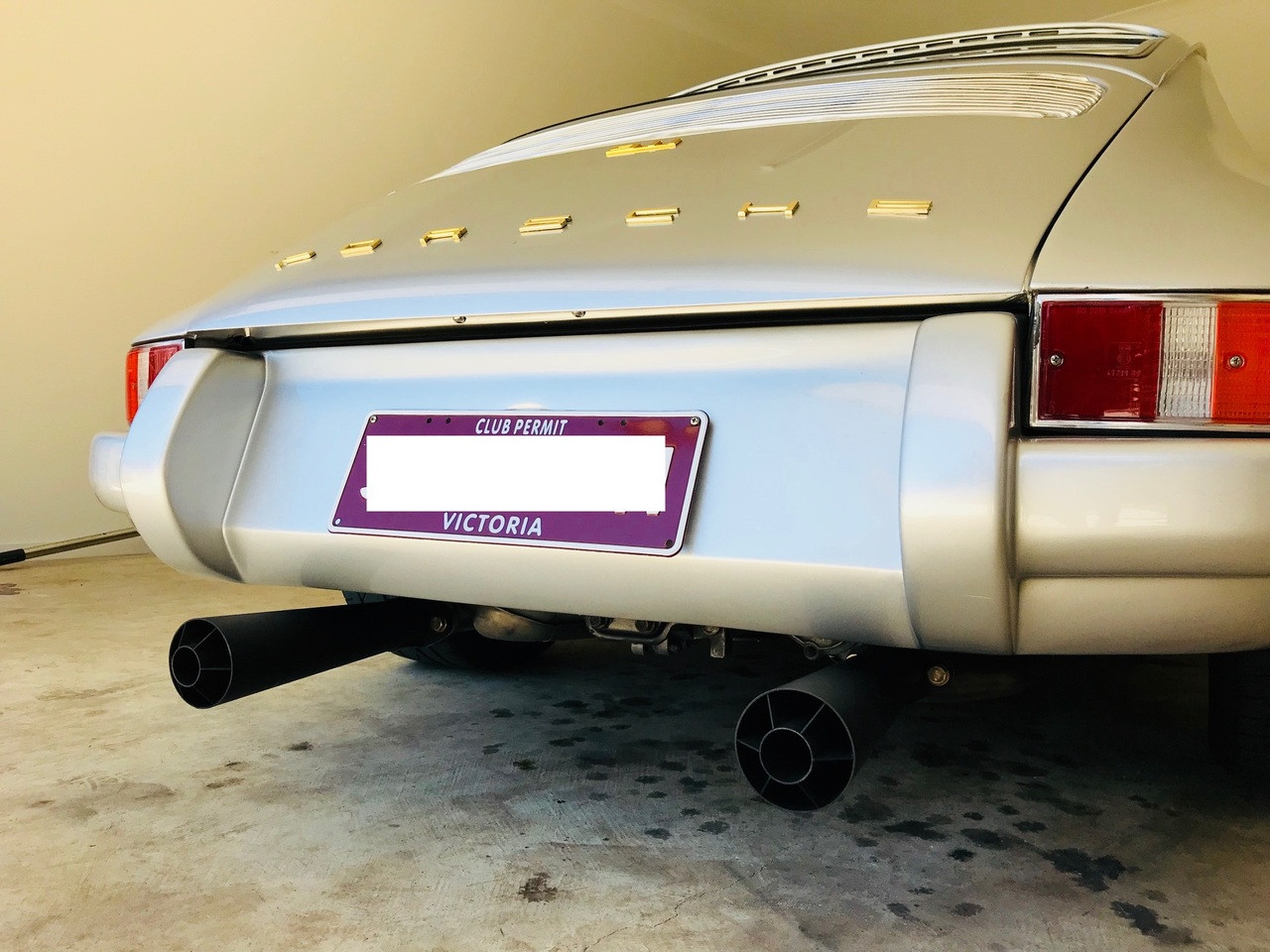 Porsche 911 "European Racing Headers" Megaphones 13" (With Cookie ...