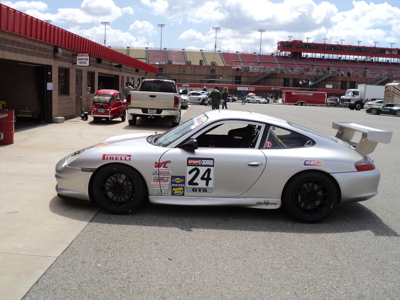 996 GT3 Deck Lid, Wing/End Plates and Uprights Complete Kit Part# 675K