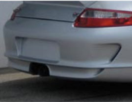 997 GT3 Cup Rear Bumper with Center Exhaust Part# 817