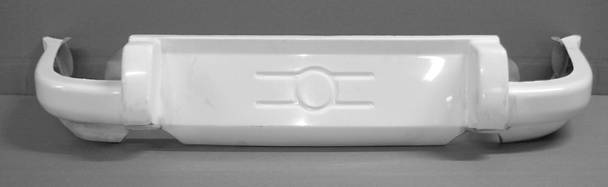 911 RS Rear Bumper Dual Exhaust 9", '69-'73 Part# 1A