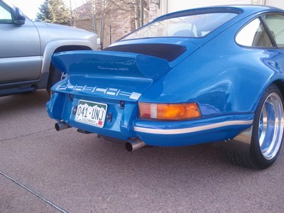 Porsche 911 RSR Rear Bumper 11", '69-'73 Part# 2