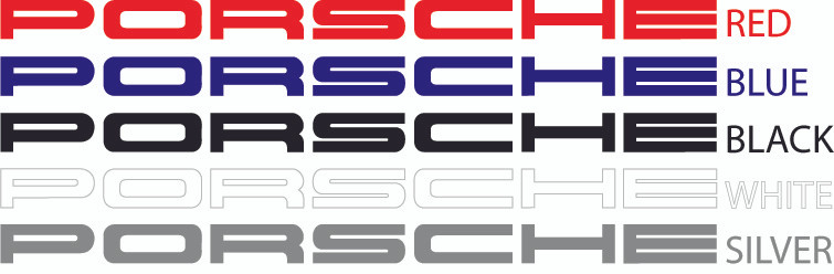 Early 911 Side Script Part# 307