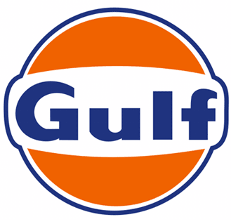 Gulf Logo 7"/3C Part# 330