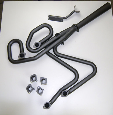 Porsche 914 "European Racing Headers" Headers, Megaphone, Bracket for ...