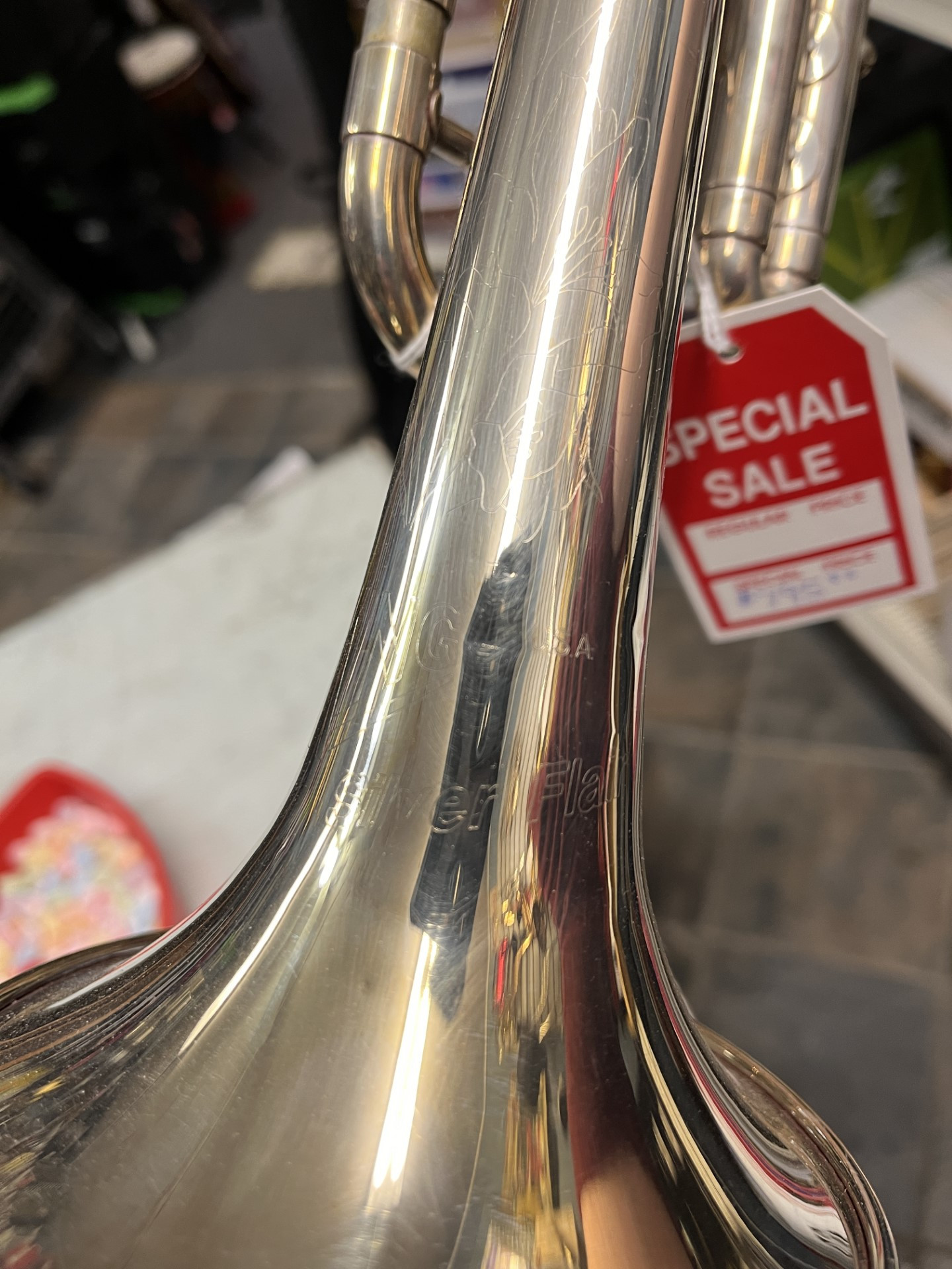 King Silver Flare Trumpet 2055T - Al's Music Shop