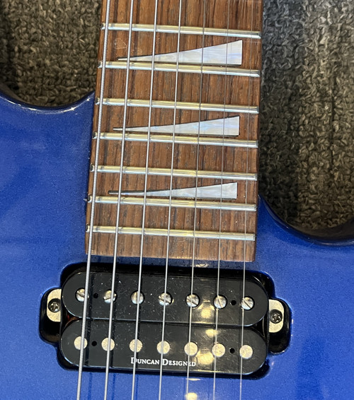 USED Jackson 7-string Blue Electric Guitar - Al's Music Shop