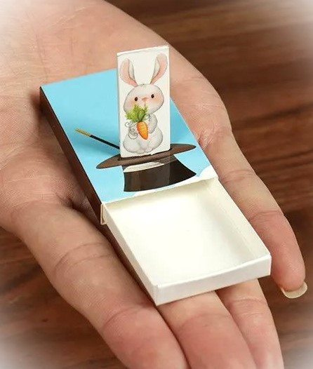 Magic Matchbox Rabbit - A Rabbit Jumps Out of a Matchbox - Delightful ...